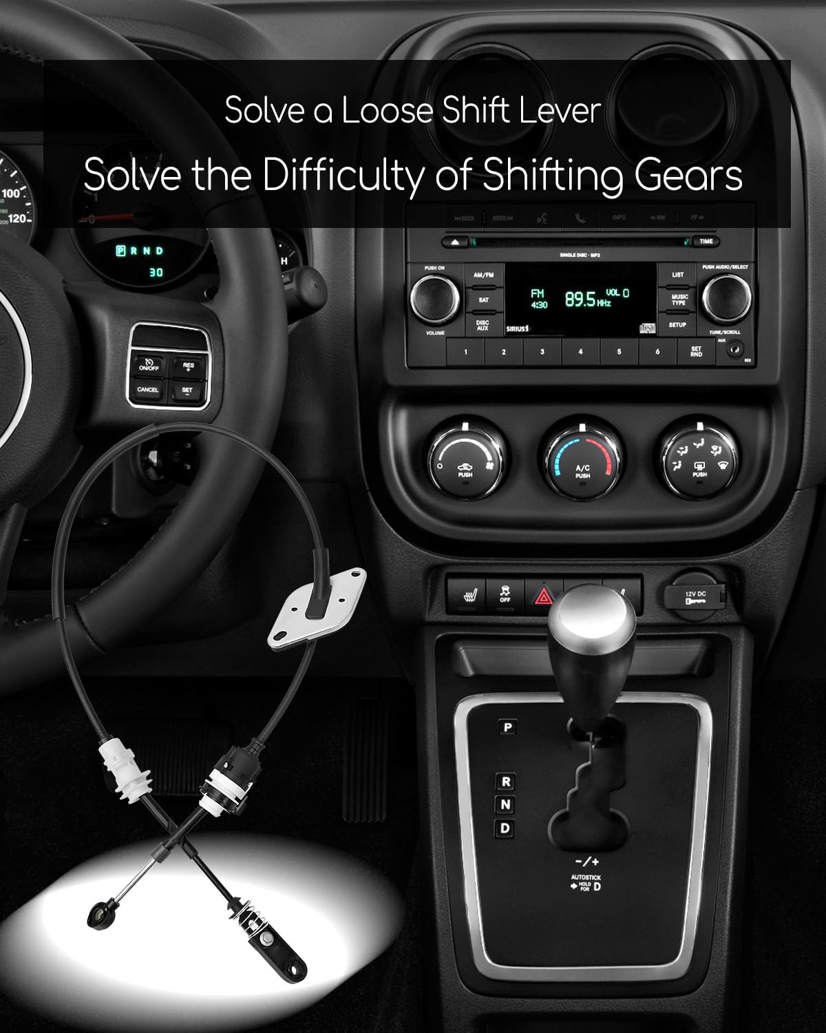 Snapklik.com : Transmission Shift Cable Fit For Jeep Liberty 2006-2012 ...