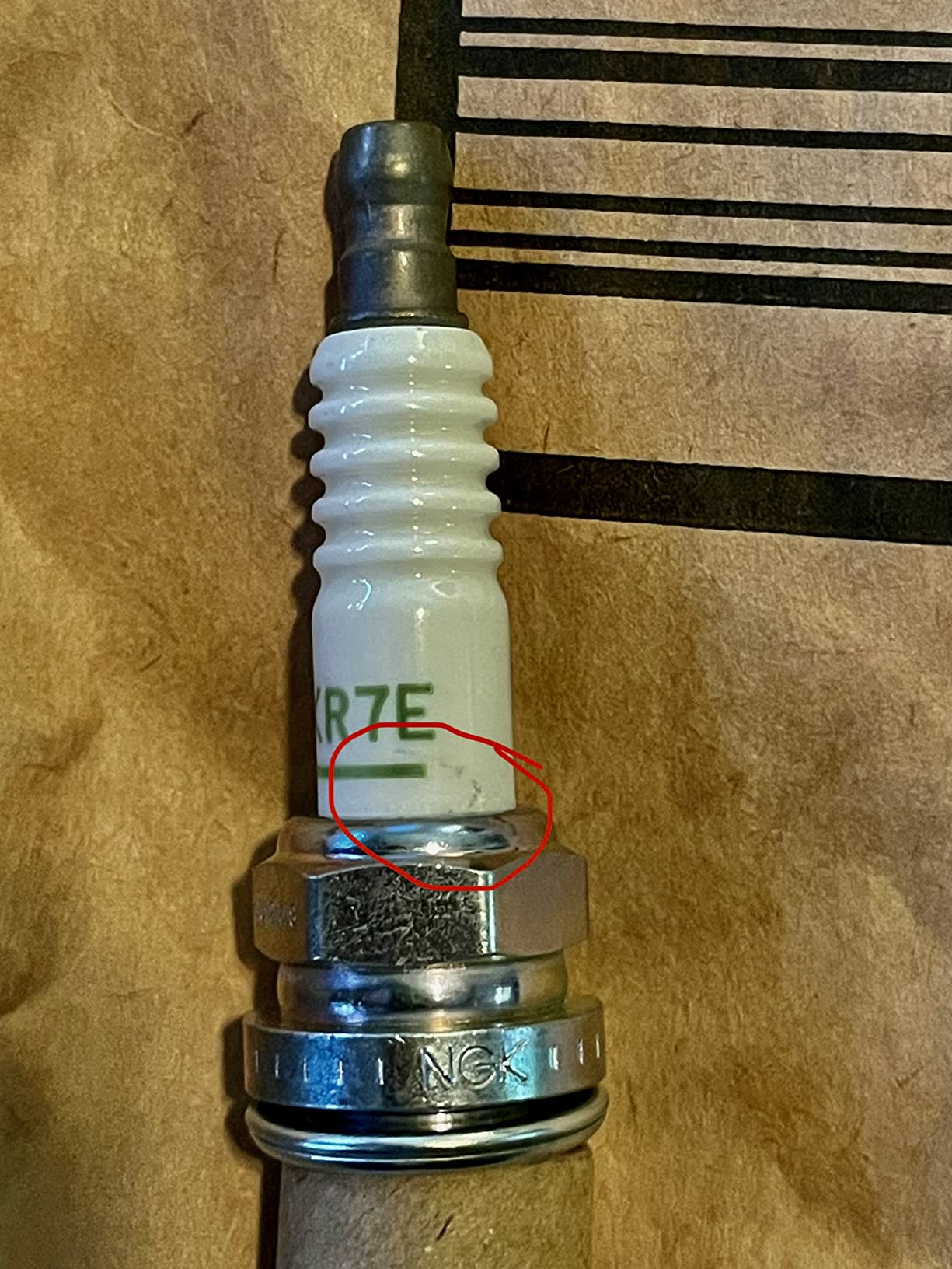 Amazon.com: NGK 4644 V-Power Spark Plug - BKR7E, 1 Pack : Automotive