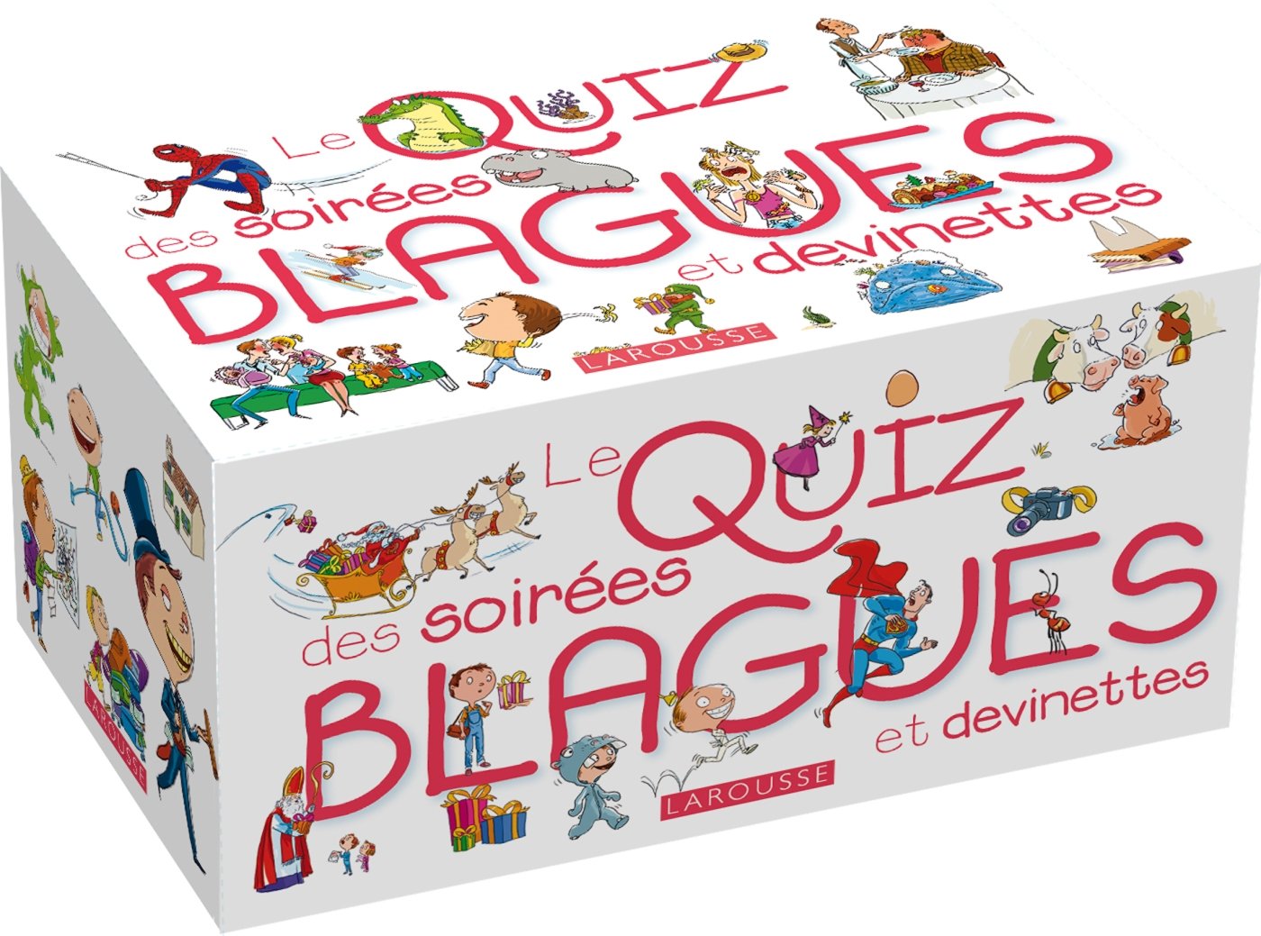 Amazon.com: Le Quiz des Soirées blagues et devinettes: 9782035903662 ...