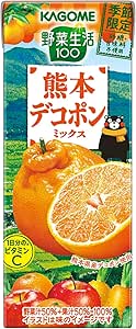 Amazon.co.jp: 野菜生活 季節限定 カゴメ 野菜生活100 熊本デコポンミックス195ml×24本 : 食品・飲料・お酒