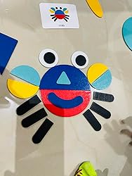 Amazon.com: LiKee Open Ended Wooden Shape Puzzles (36 Blocks&60 Cards) for Toddlers 3+ Years Old ...