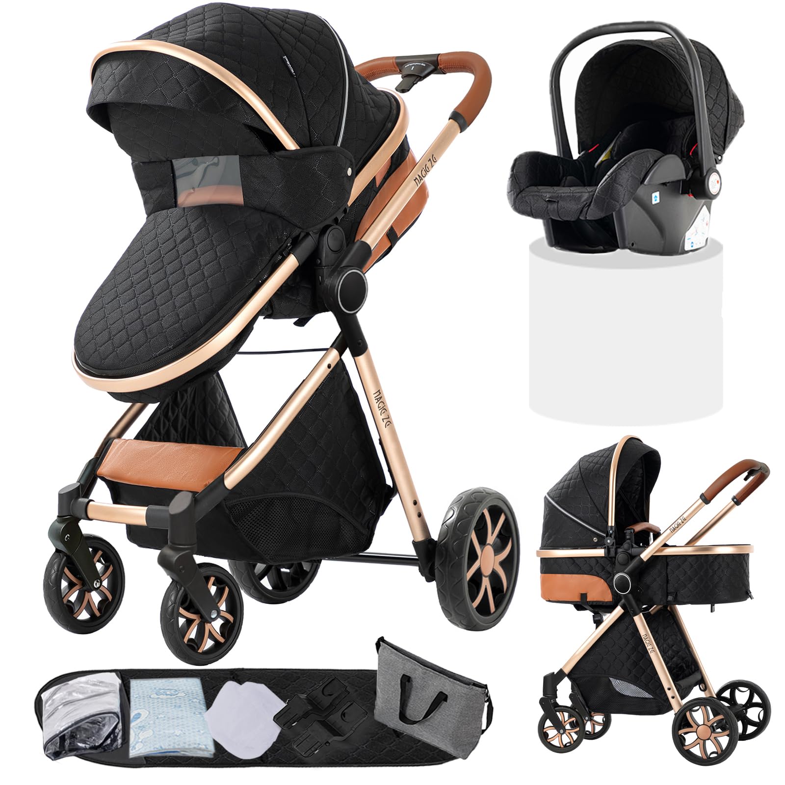 Urban Trek 2 In 1 Combo 3 Wheels Stroller Baby Seat