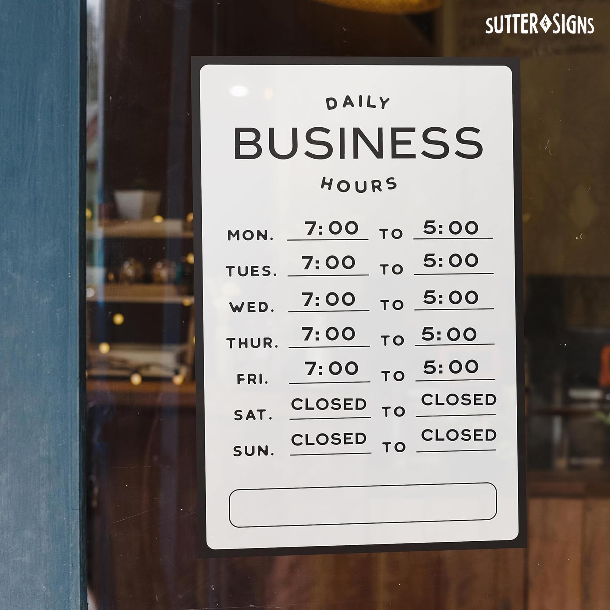 Glass Signs For Businesses