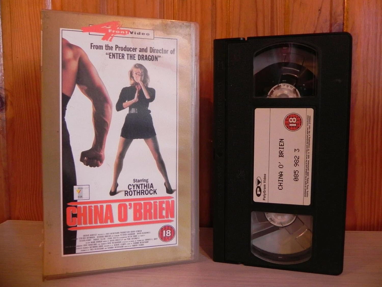 Amazon.com: China O'Brien [VHS] : Cynthia Rothrock, Richard Norton ...
