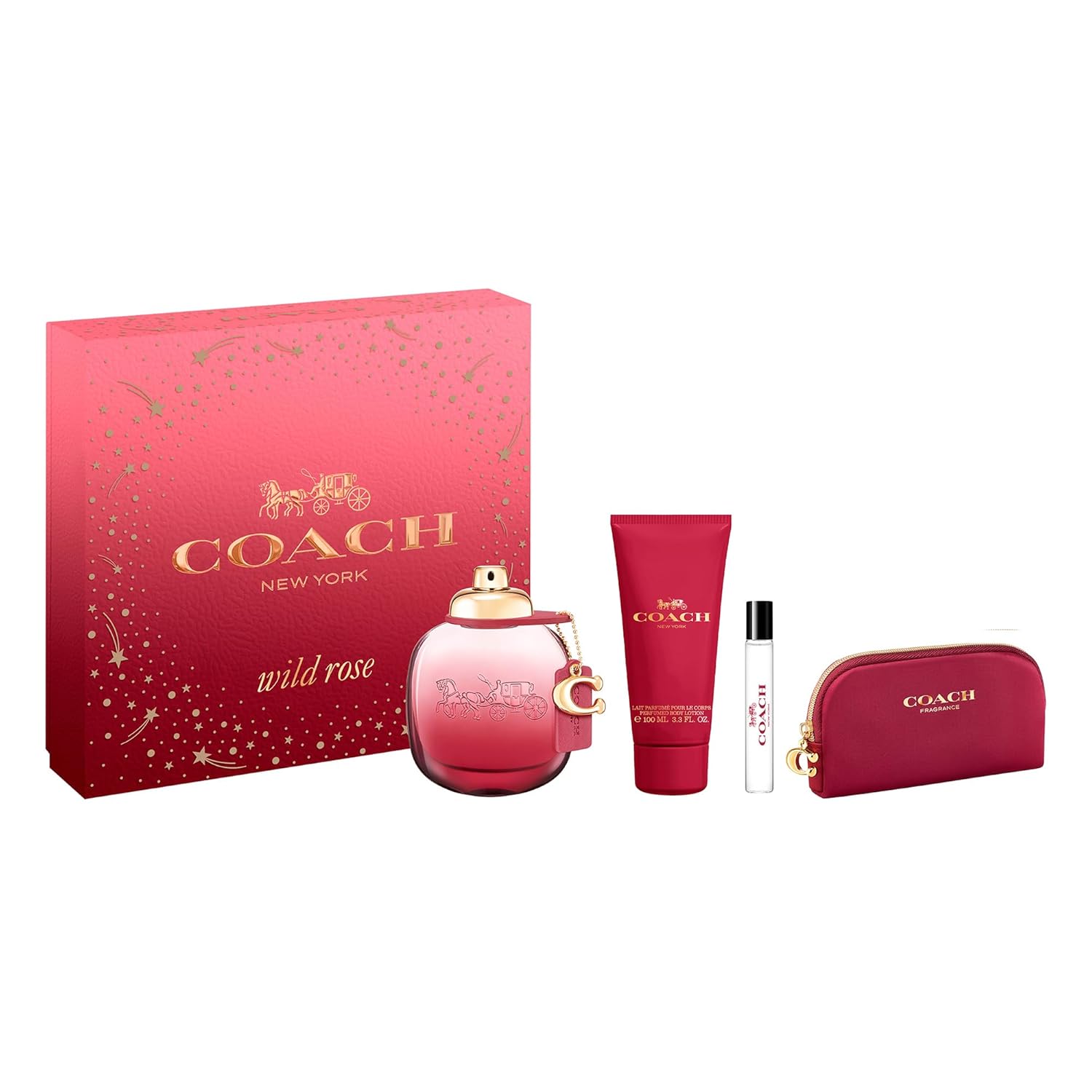 Amazon.com: Coach Wild Rose 4 Piece Set : Beauty & Personal Care