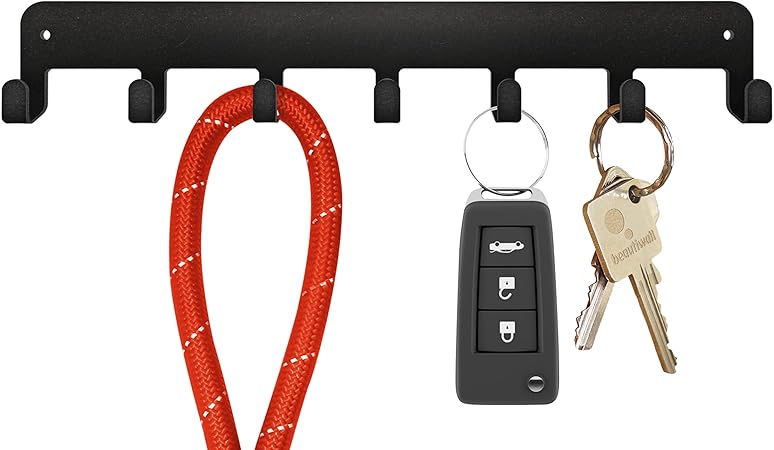 Amazon.com: Beautiwall Key Holder Steel Metal Wall Key Hanger with ...