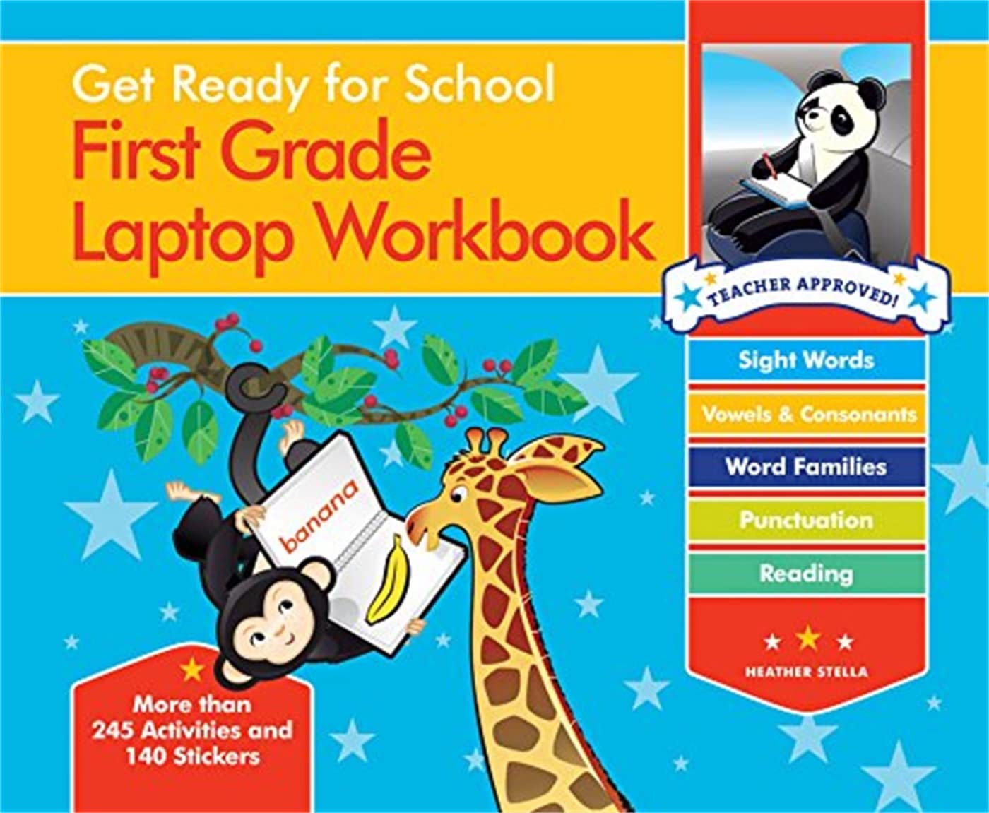 GET READY FOR SCHOOL FIRST GRADE LAPTOP WORKBOOK : Stella, Heather ...