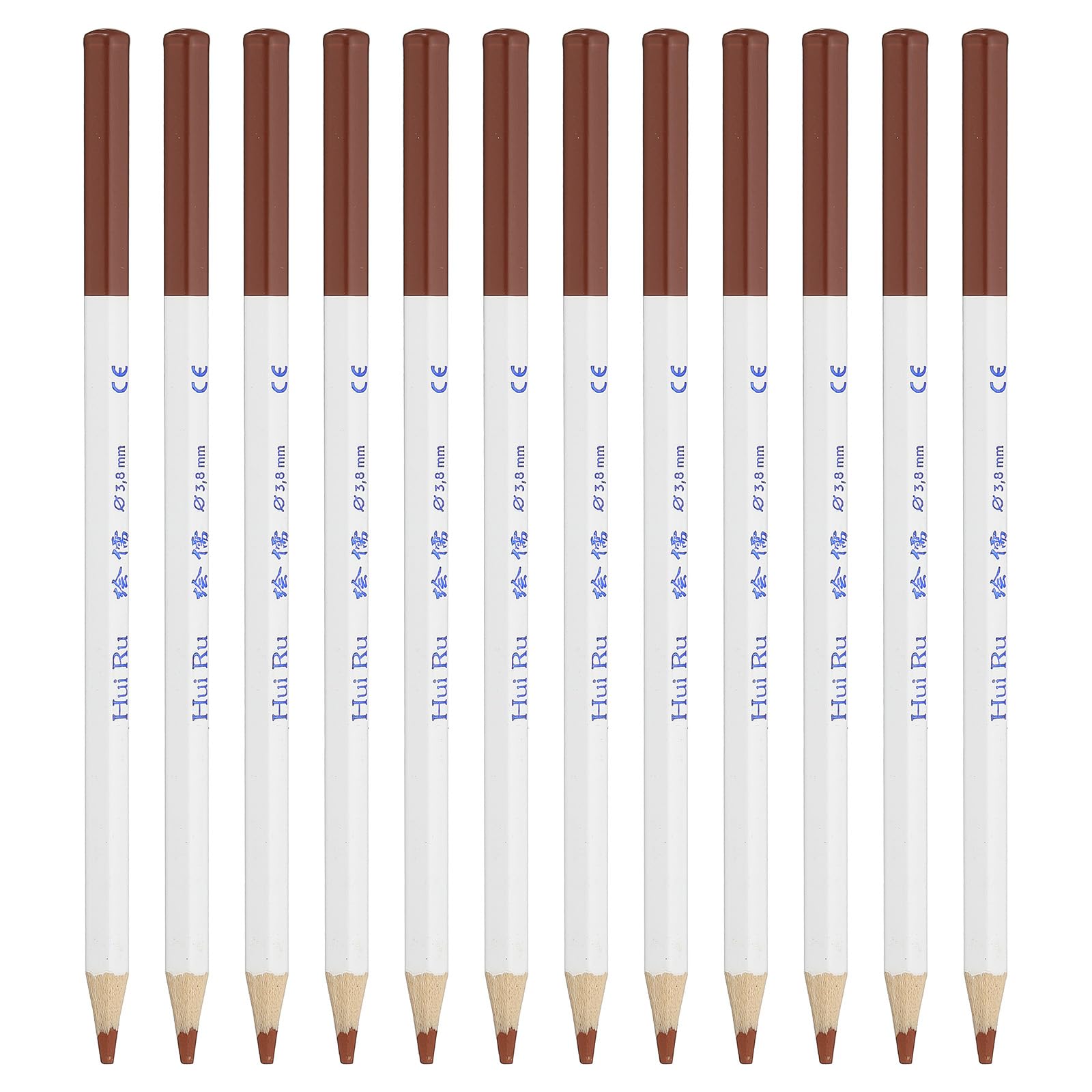 Amazon.com: PATIKIL Light Brown Colored Pencils Set,12 Pcs Oil Color ...