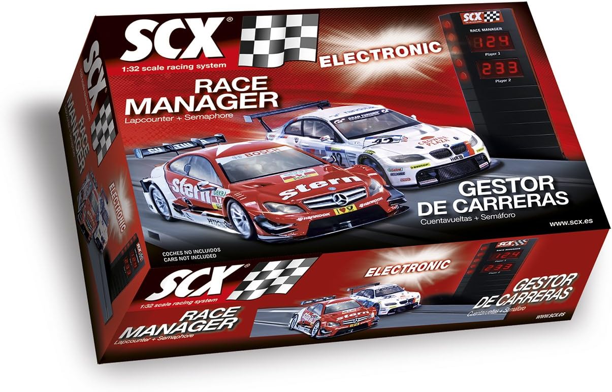 Amazon.com: SCX Race Manager Vehicle Replica : Toys & Games