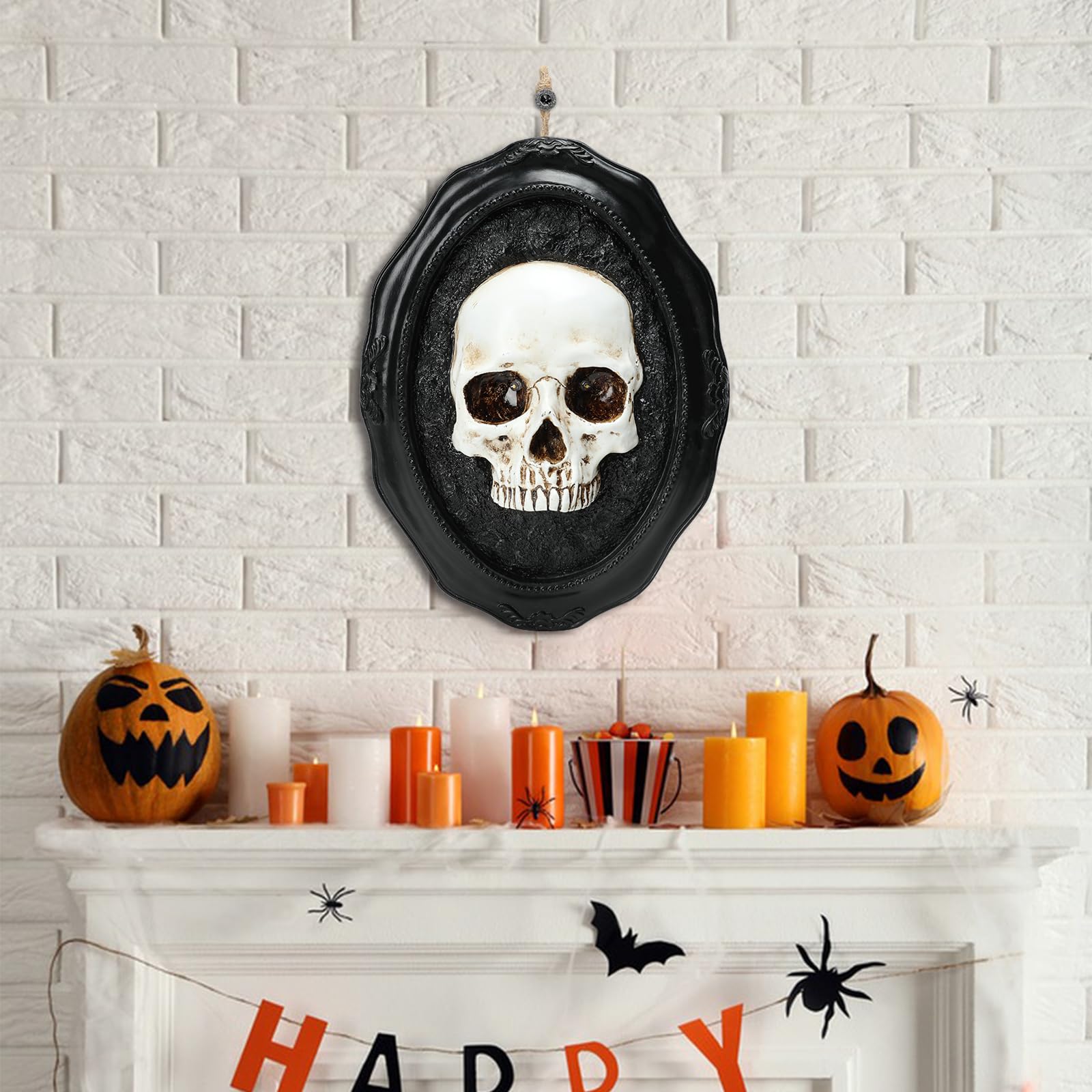 Snapklik.com : Halloween Skull Decorations, Gothic Skeleton Head ...