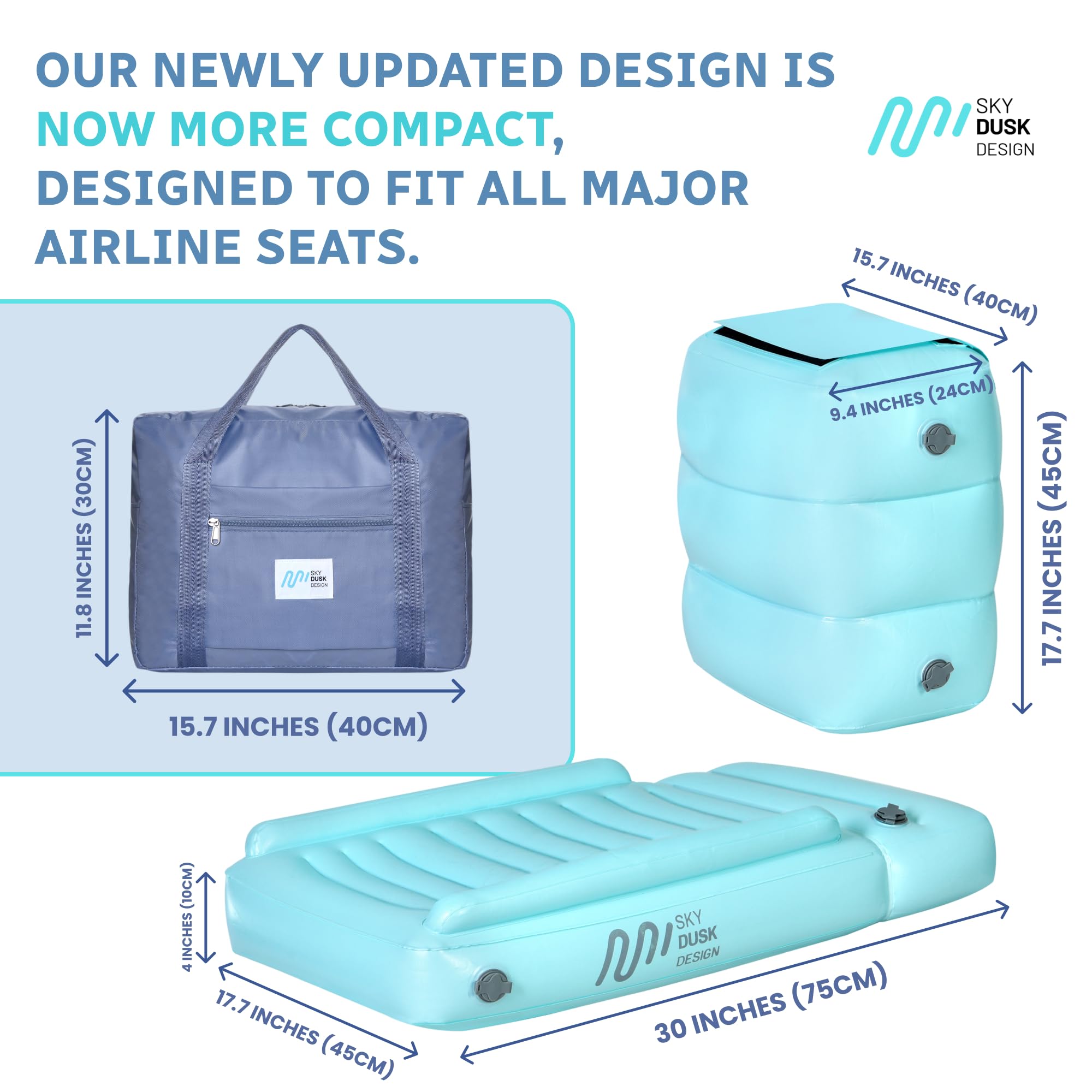 Snapklik.com : SKYDUSK DESIGN Inflatable Airplane Bed For Kids ...