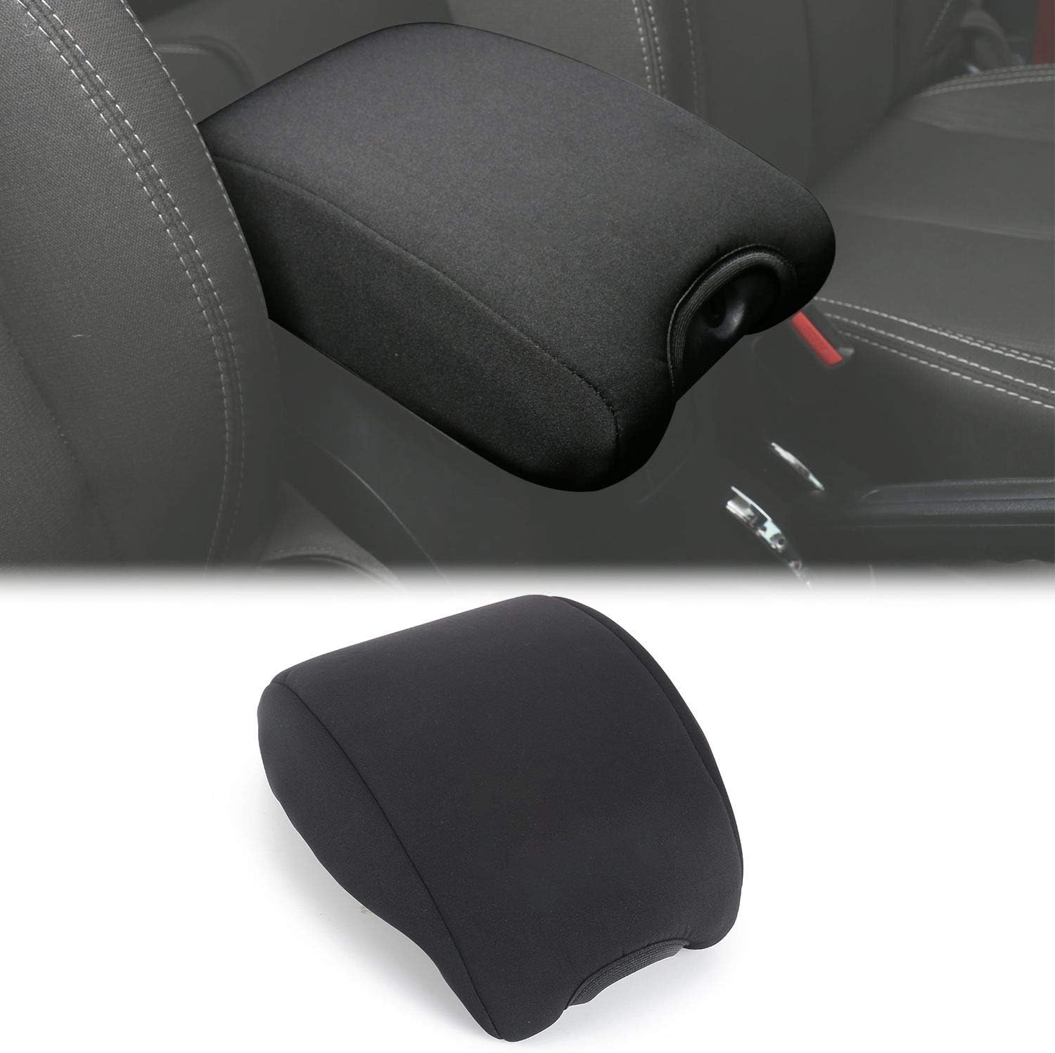 Amazon.com: for JK Center Console Cover Pad Armrest Cover Cushion for ...