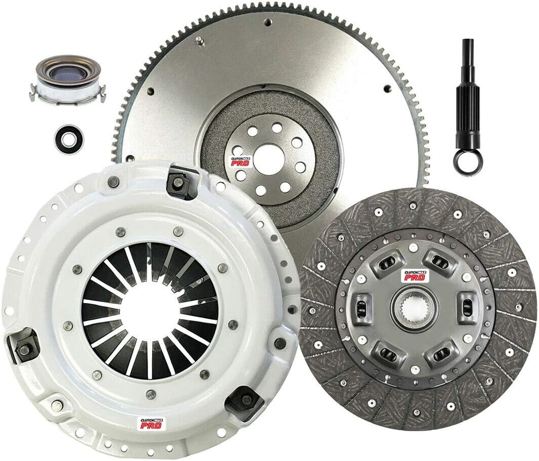 Amazon.com: ClutchMaxPRO Heavy Duty OEM Clutch Kit with Flywheel ...