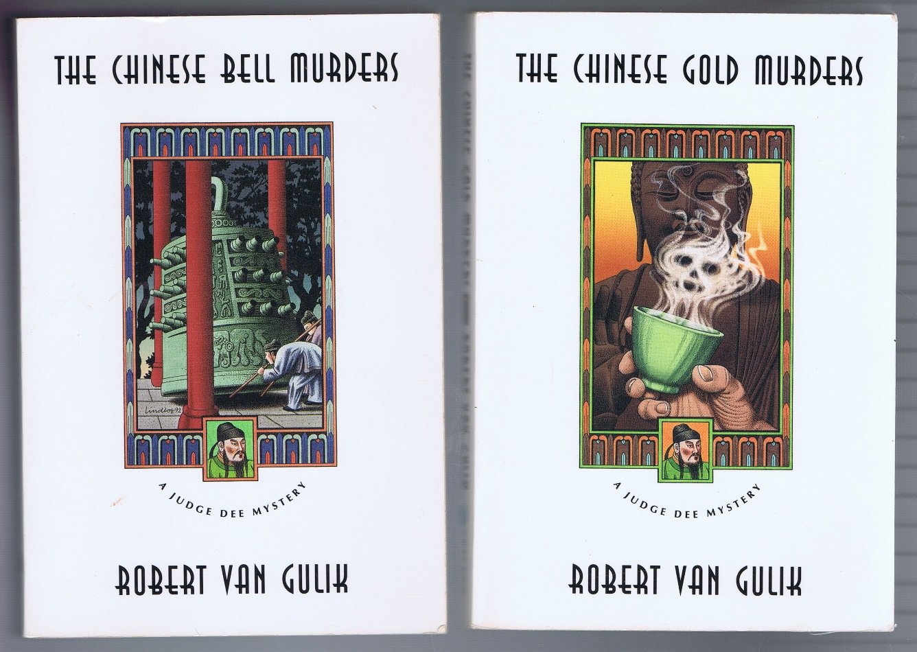 JUDGE DEE NOVELS: THE CHINESE BELL MURDERS, GOLD MURDERS, NAIL MURDERS ...