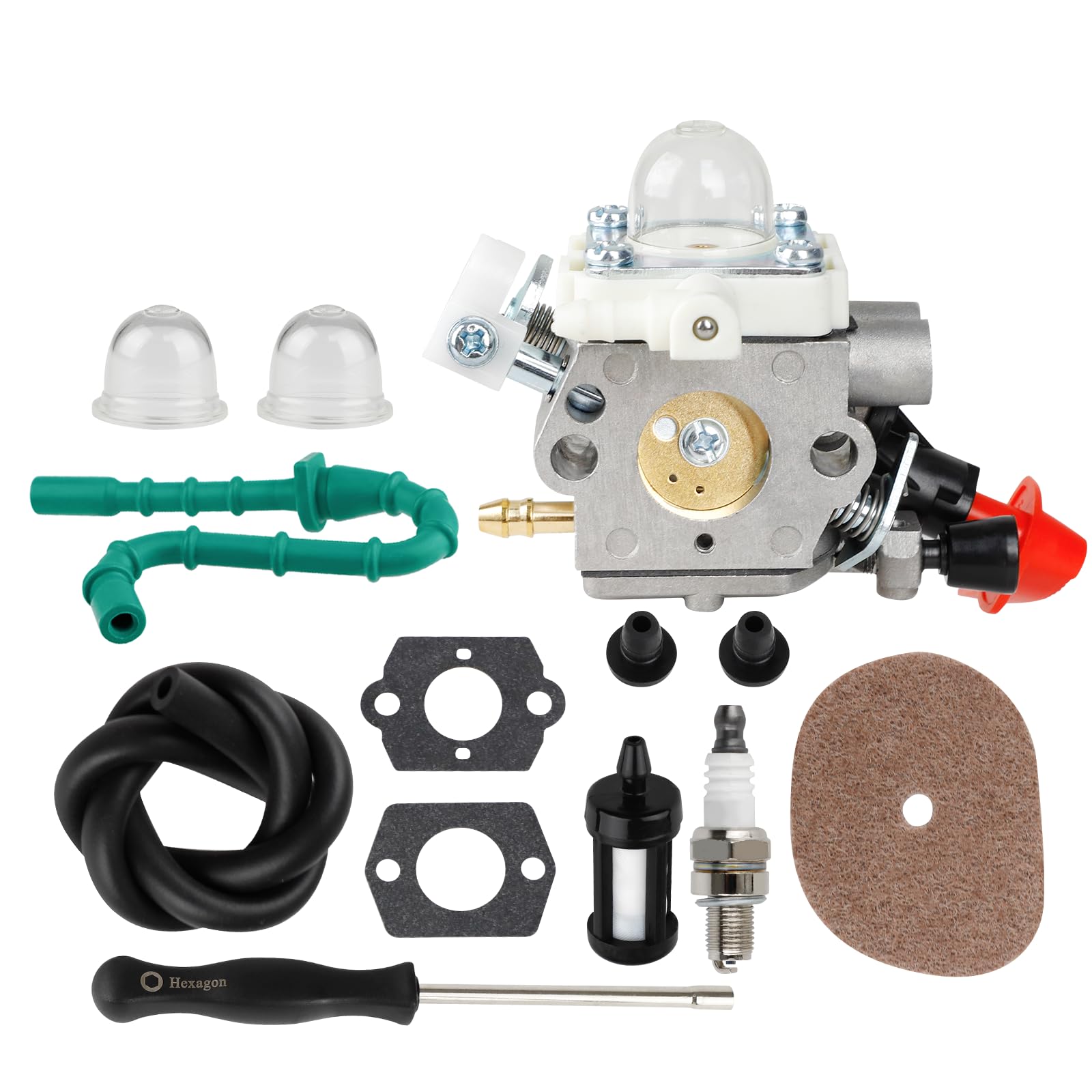 Amazon.com: Ferilter C1M-S267A Carburetor for Stihl FS56RC Weed Eater ...