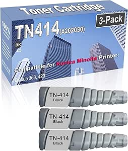Amazon.com: Credibility Store 3-Pack Compatible High Capacity TN414 TN ...