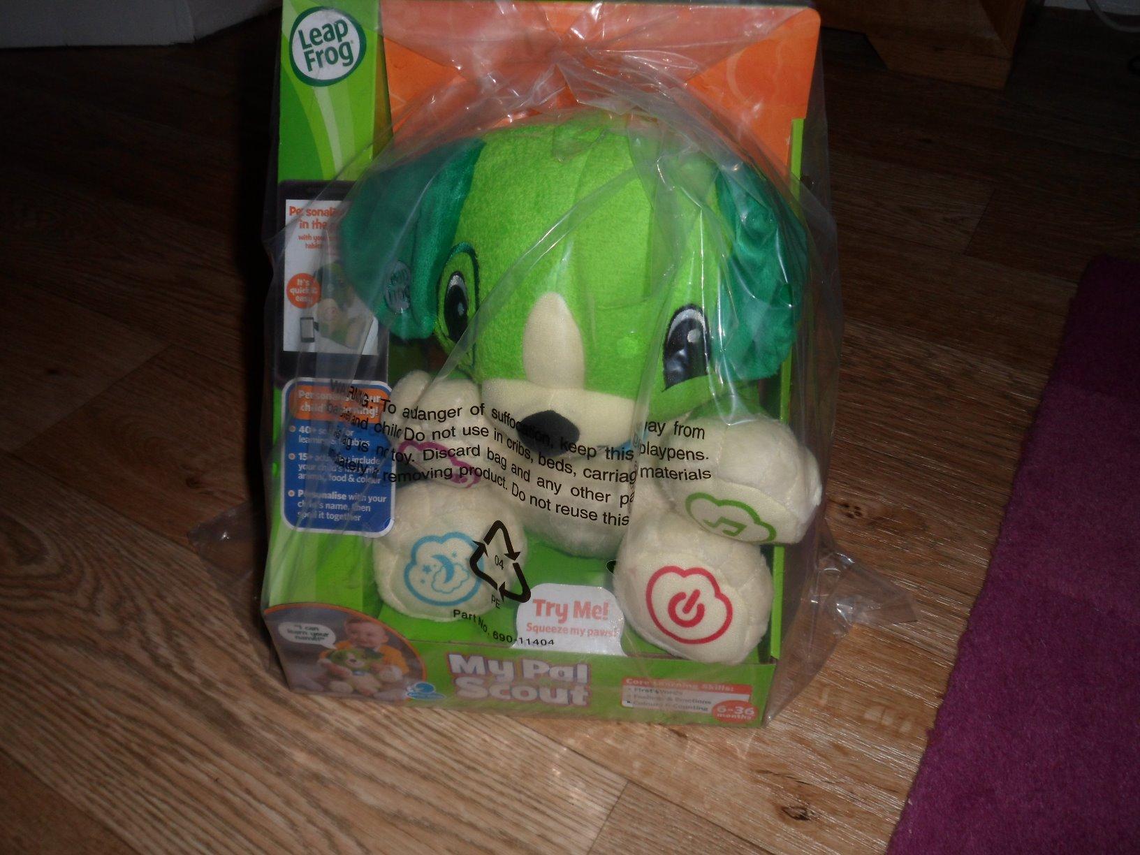 LeapFrog My Pal Scout, Plush Pre School Learning Toy with ...