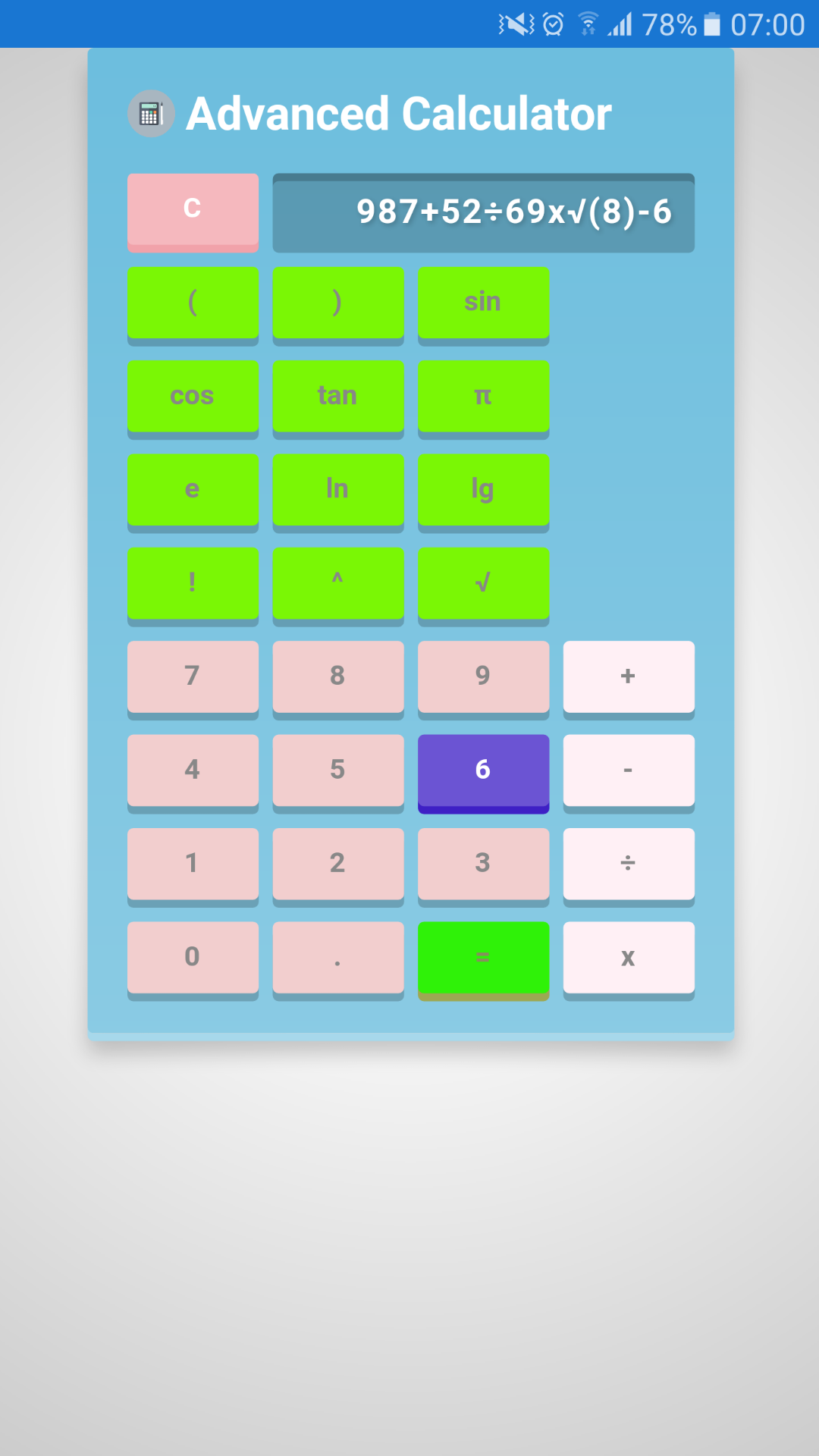 Advanced Calculator - App on Amazon Appstore
