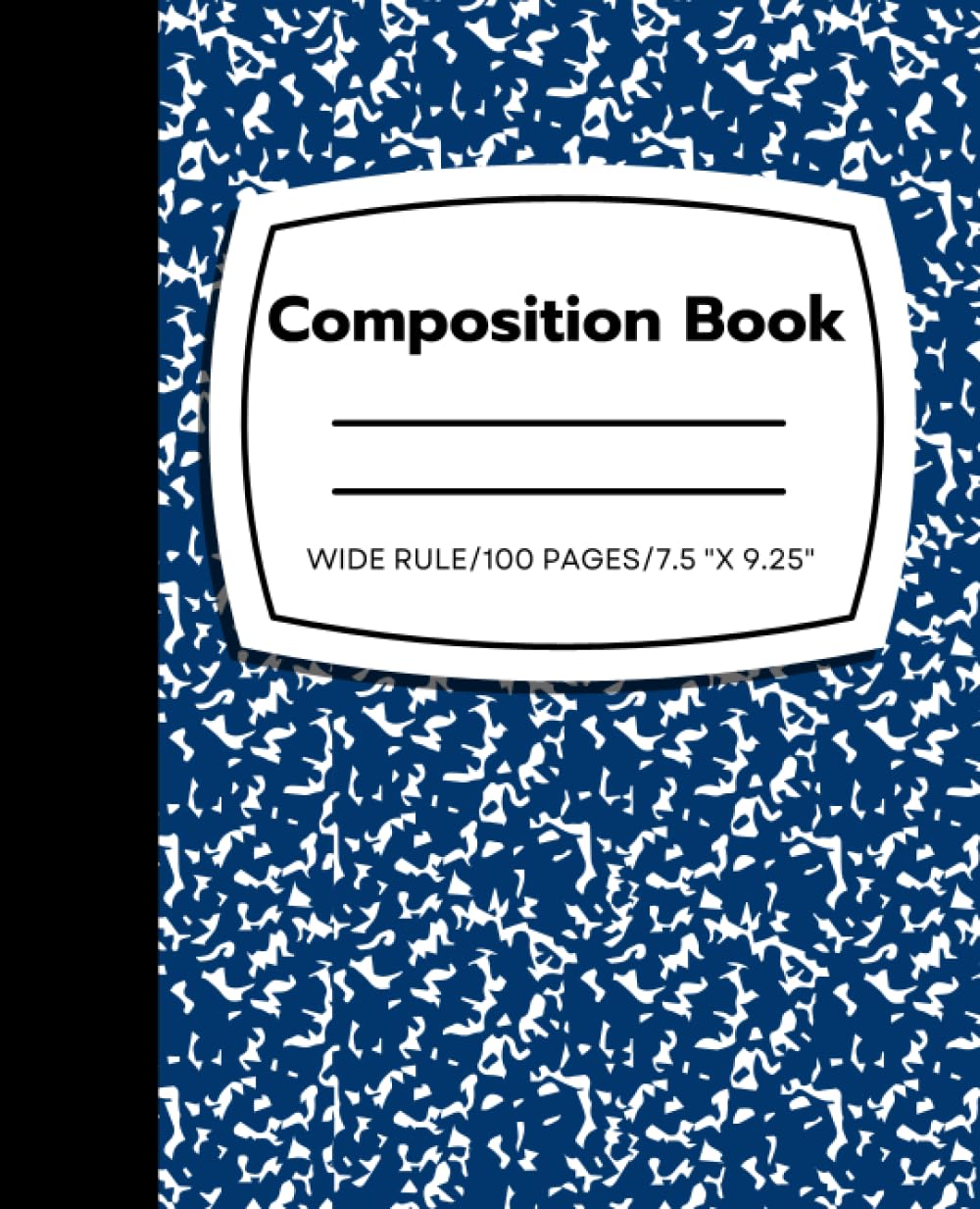 Amazon.com: Composition Book: Marble Composition Book, Wide Ruled Paper ...