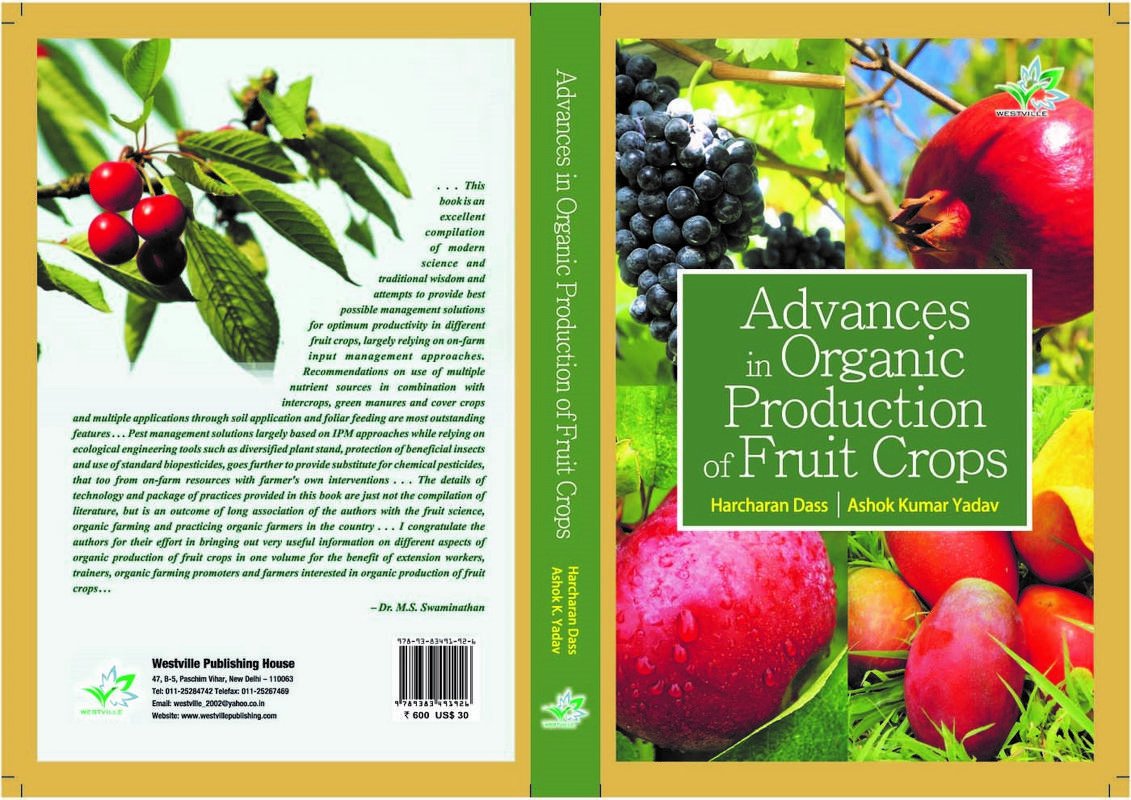 Buy Advances In Organic Production Of Fruit Crops Book Online at Low ...