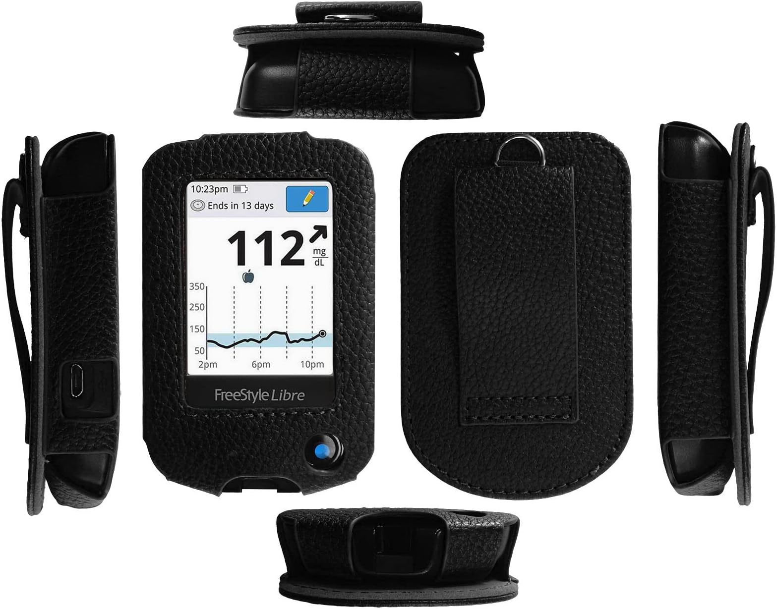 Amazon.com: Fitted Leather Case with Screen Protector for Freestyle ...
