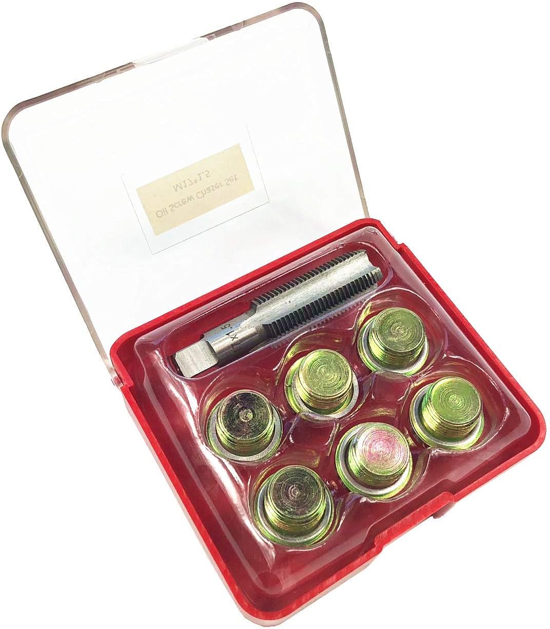 Amazon.com: BestsQ M15 x 1.5MM Oil Drain Plug Tap Thread Repair Kit Oil ...
