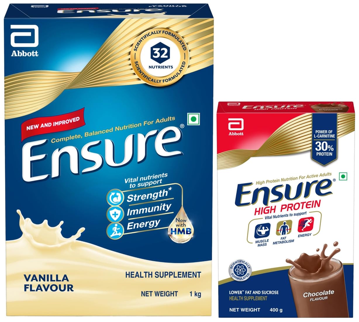 Ensure Complete Balanced Nutrition Drink For Adults- Vanilla 1Kg ...