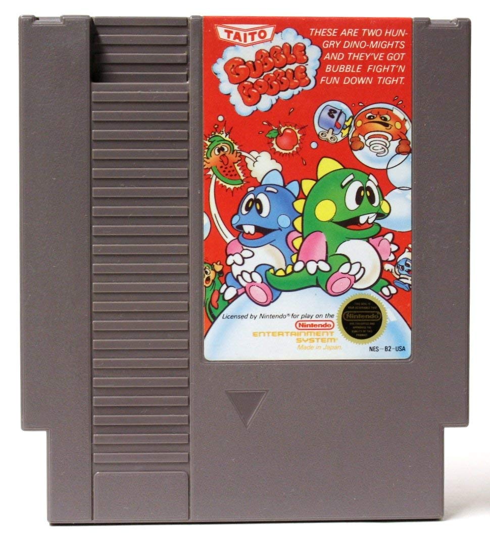Amazon.com: Bubble Bobble - Nintendo NES (Renewed) : Video Games