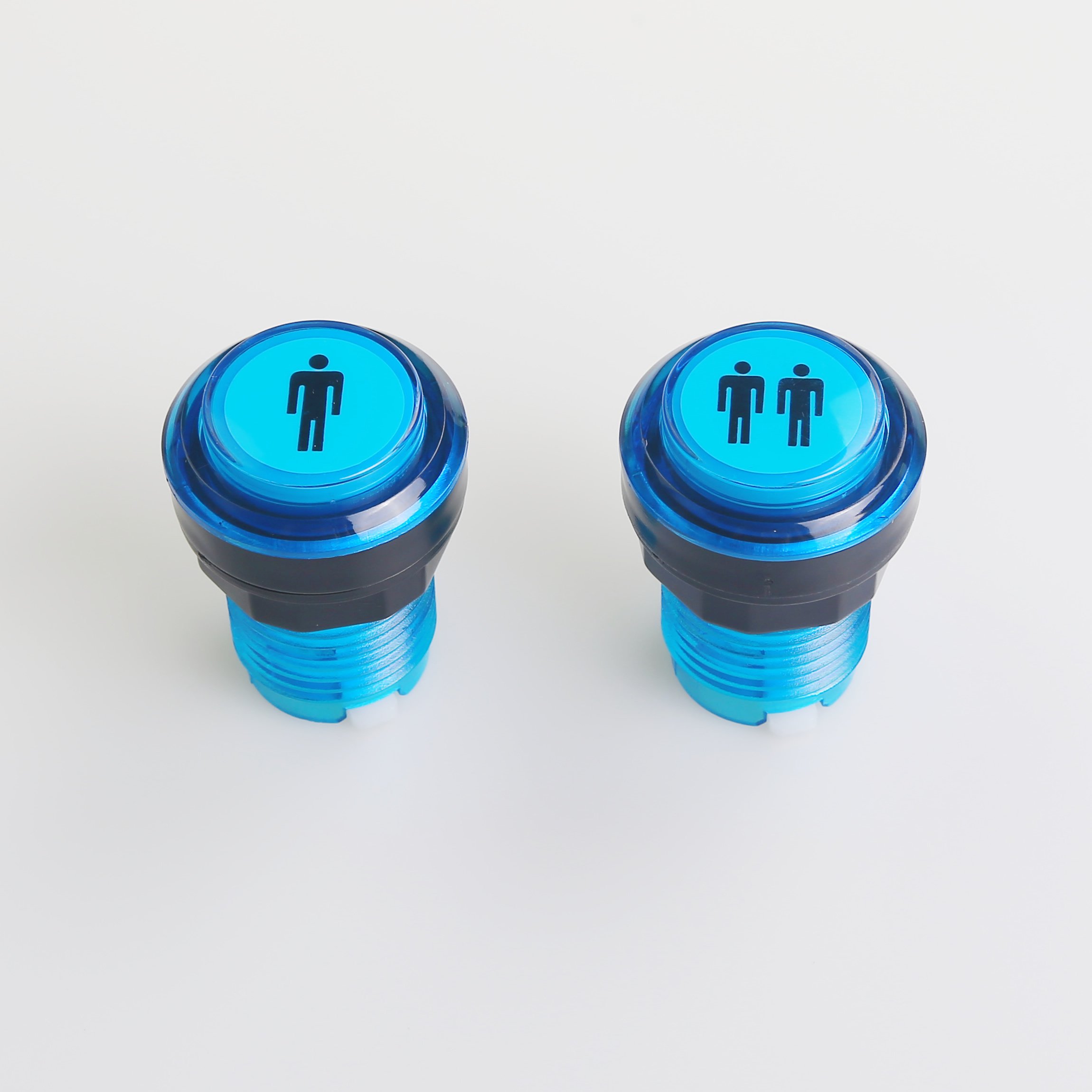 Buy Reyann LED Lamp 1 Player + 2 Player Buttons LED Arcade Start ...