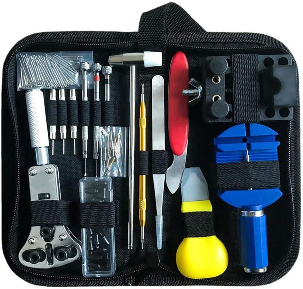 Professional 147pcs Watch Repair Kit Tools.Screwdriver Spring Bar Tool ...