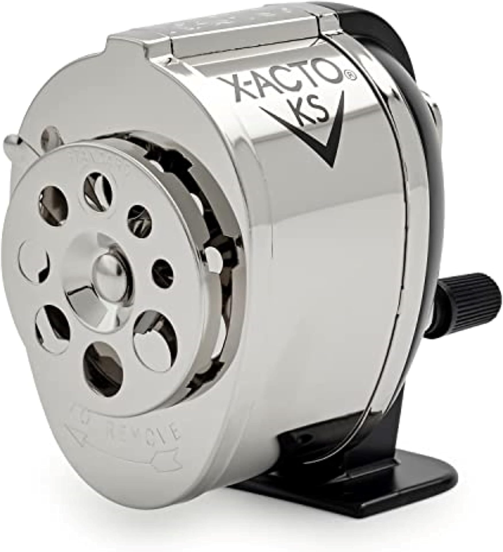 Ks Manual Pencil Sharpener Mountable Metal 1 Count Classroom Teacher ...