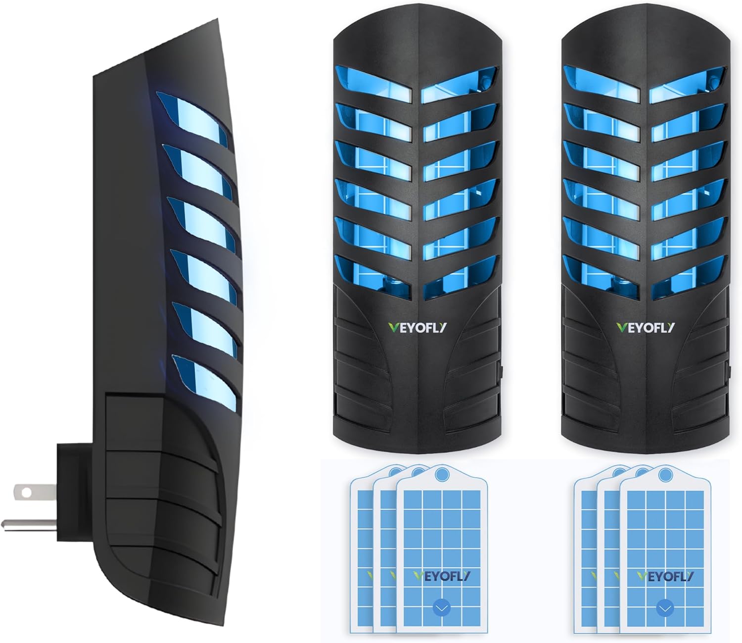 Amazon.com : VEYOFLY Fruit Fly Traps for Indoors, Fly Trap Indoor, (2 ...