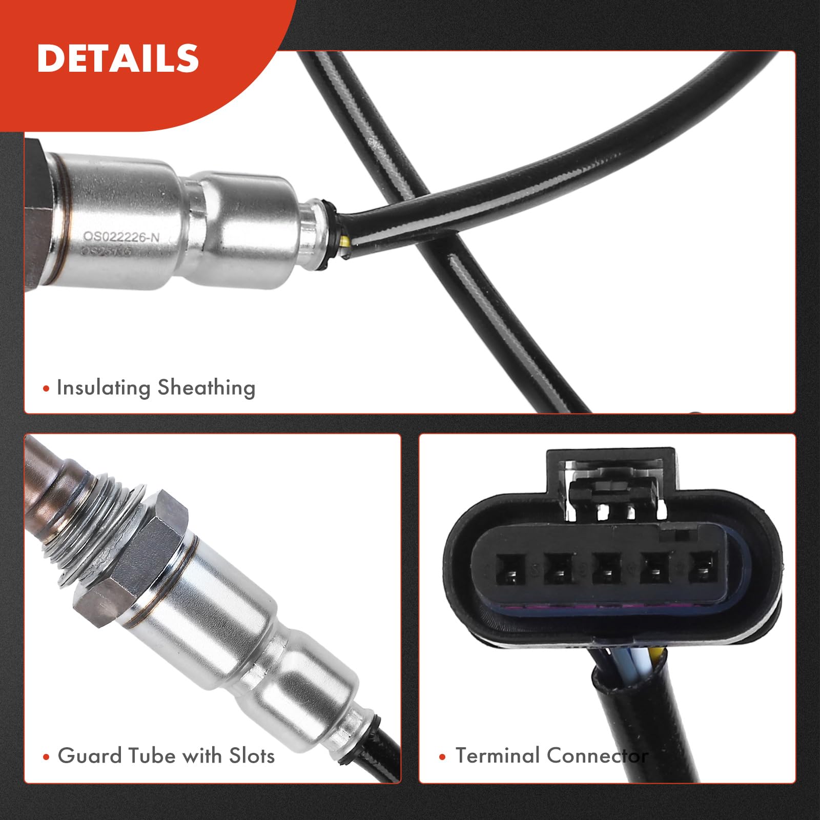 Oxygen Sensor TRQ O2 Compatible With 2018-2021 Ford Expedition F Ford F ...