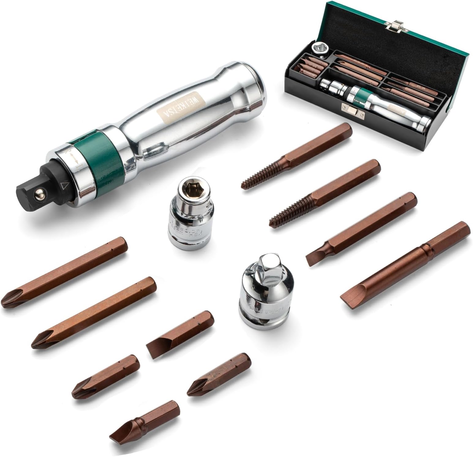 Amazon.com: ANEX Manual Impact Driver Set for Broken Screw and Frozen ...