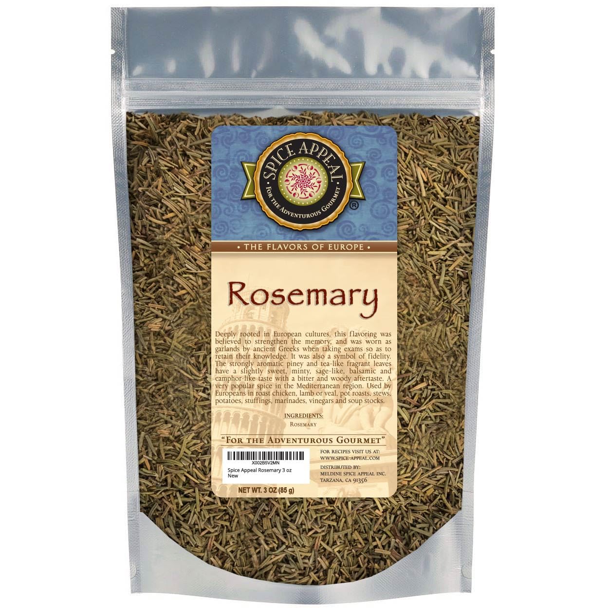 Spice Appeal Rosemary in resealable stay fresh pouch 3 oz in Pakistan ...