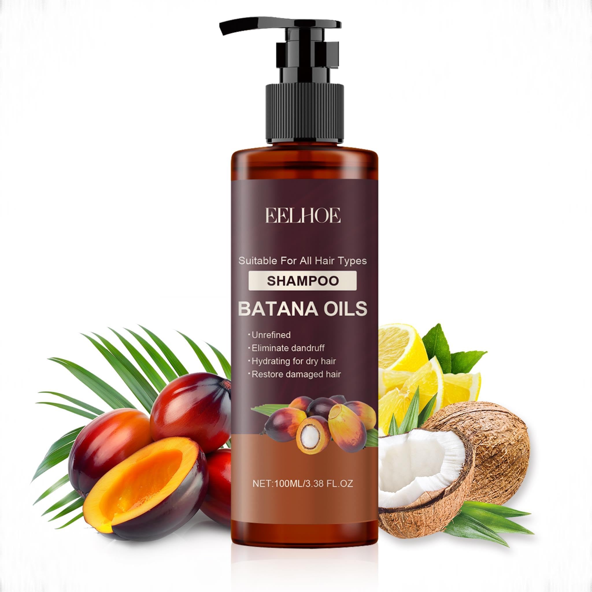 Amazon.com : Batana Oil Hair Growth Shampoo, Thinning Hair & Hair Loss ...
