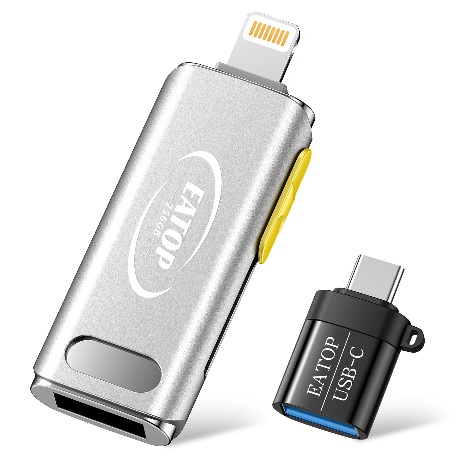 Amazon.com: EATOP Flash Drives 256GB Intended for iPhone, with USB C ...