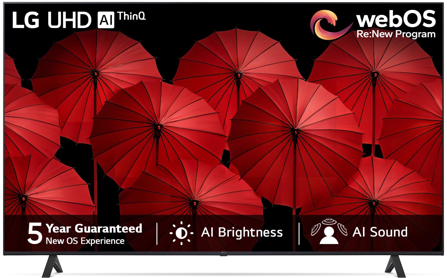 LG 139 cm (55 inches) 4K Ultra HD Smart LED TV 55UR7500PSC (Dark Iron ...