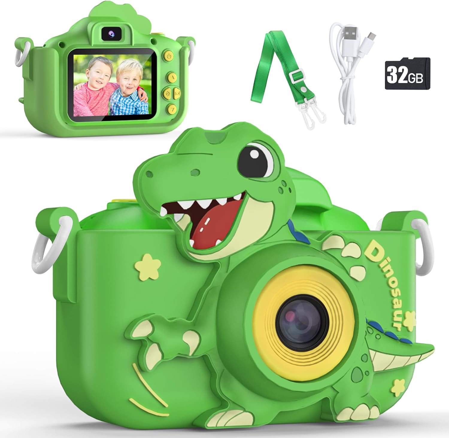 Amazon.com: Upgraded 48MP Kids Camera for Girls Boys 3-12, Video Selfie ...