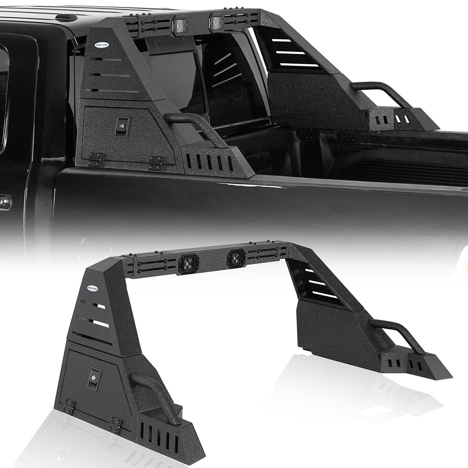 Snapklik.com : Hooke Road Full-Size Truck Sport Roll Bar Adjustable ...