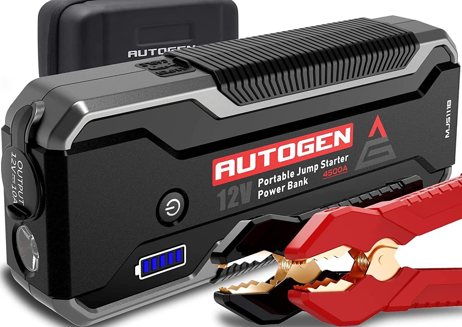 Amazon.com: AUTOGEN Battery Jump Starter 4500A Car Jumper Starter ...