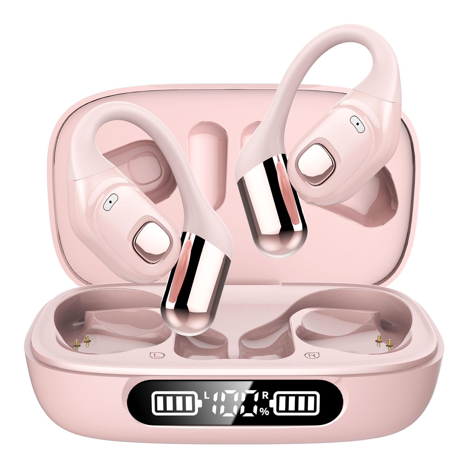 Amazon.com: 2B2C Open Ear Earbuds, Bluetooth 5.3 Wireless Air ...