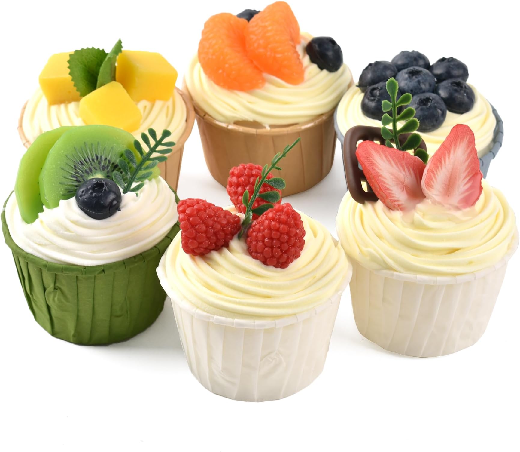 Amazon.com: Nice purchase Fake Slice Cake Fake Food Bakery Shop Cake ...