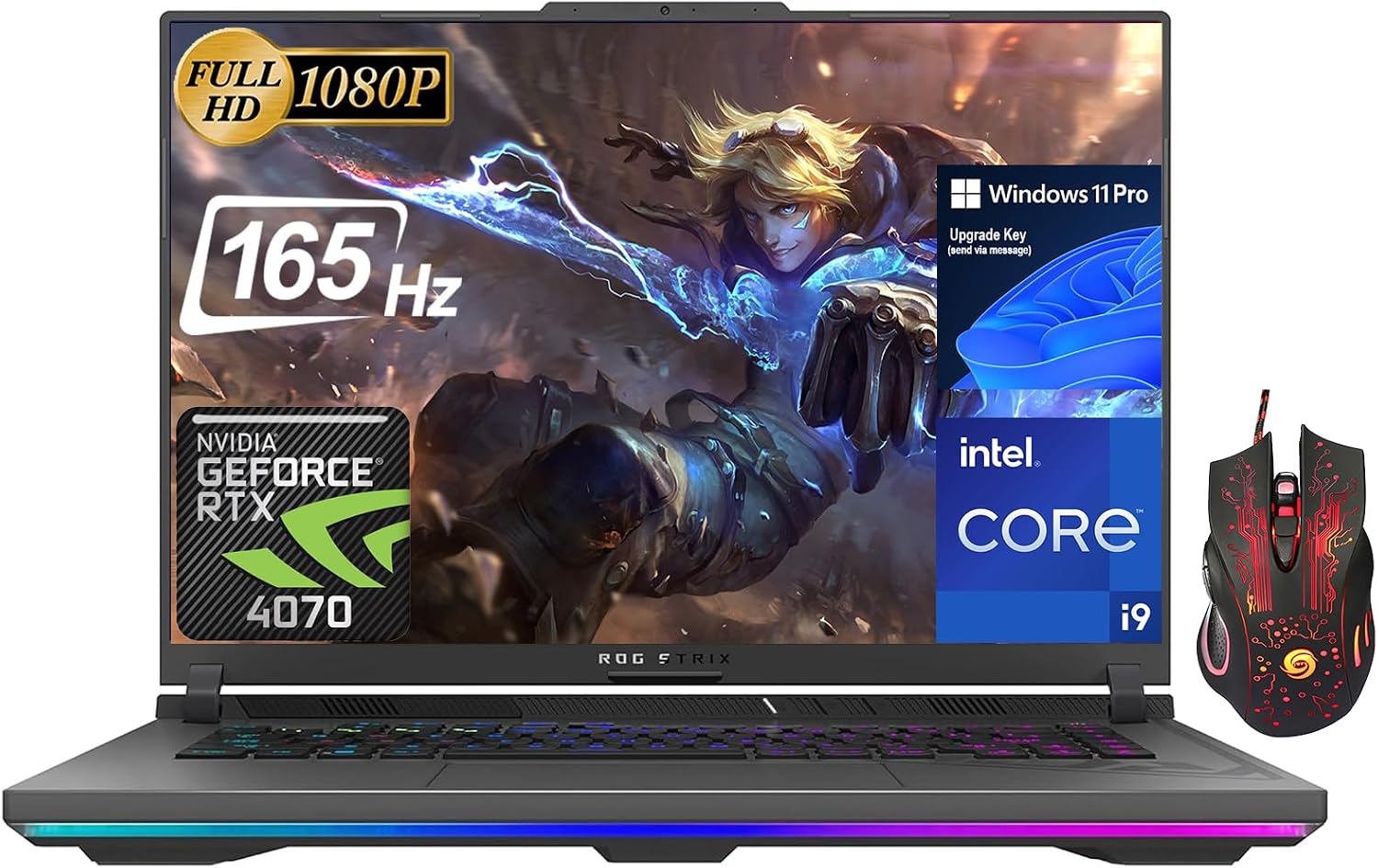 Amazon.com: ASUS ROG Strix G16 Gaming Laptop, 16" 165Hz Display, Intel ...