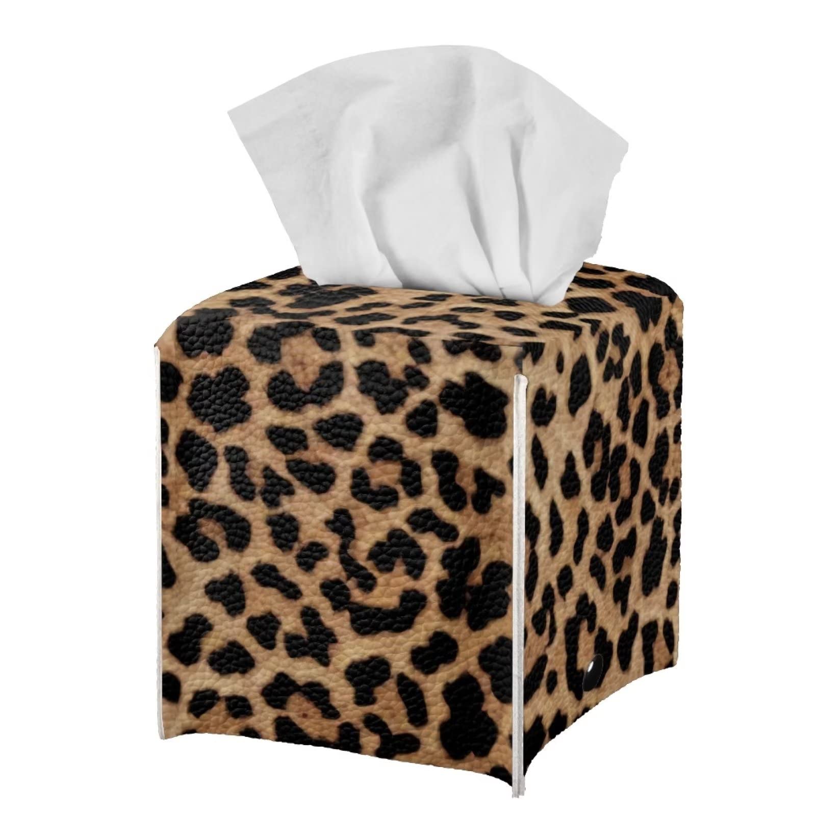 Amazon.com: ZFRXIGN Leopard Tissues Box Cover Cheetah Tissue Box Holder ...