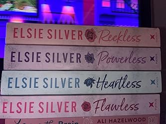 By Elsie Silver (Chestnut Springs) 4 Books Collection set: Flawless, Heartless, Powerless ...