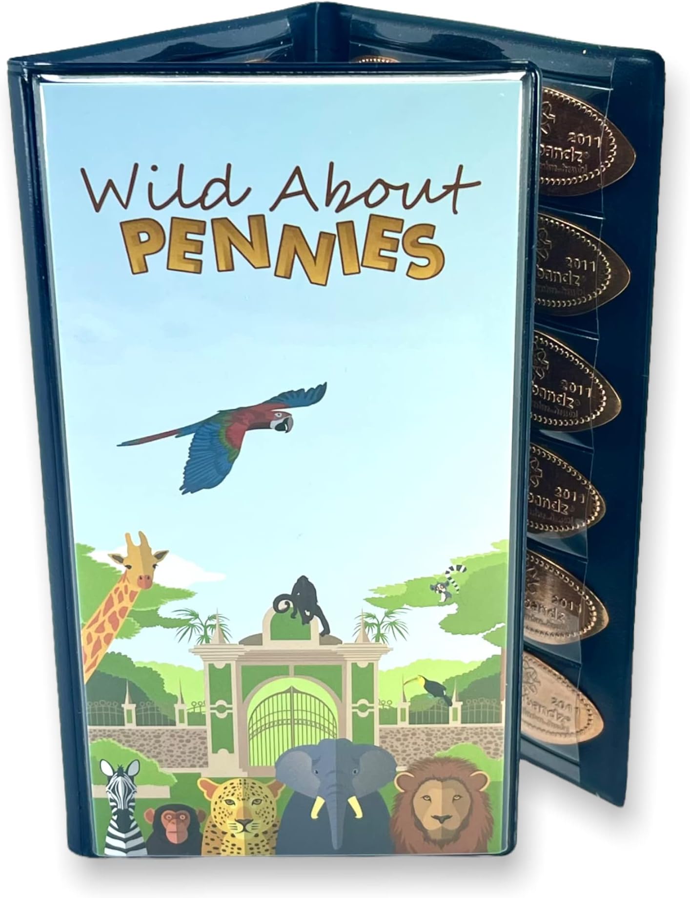 Amazon.com: Pennybandz Press Penny Collector Tri-Fold Album - Holds 48 ...