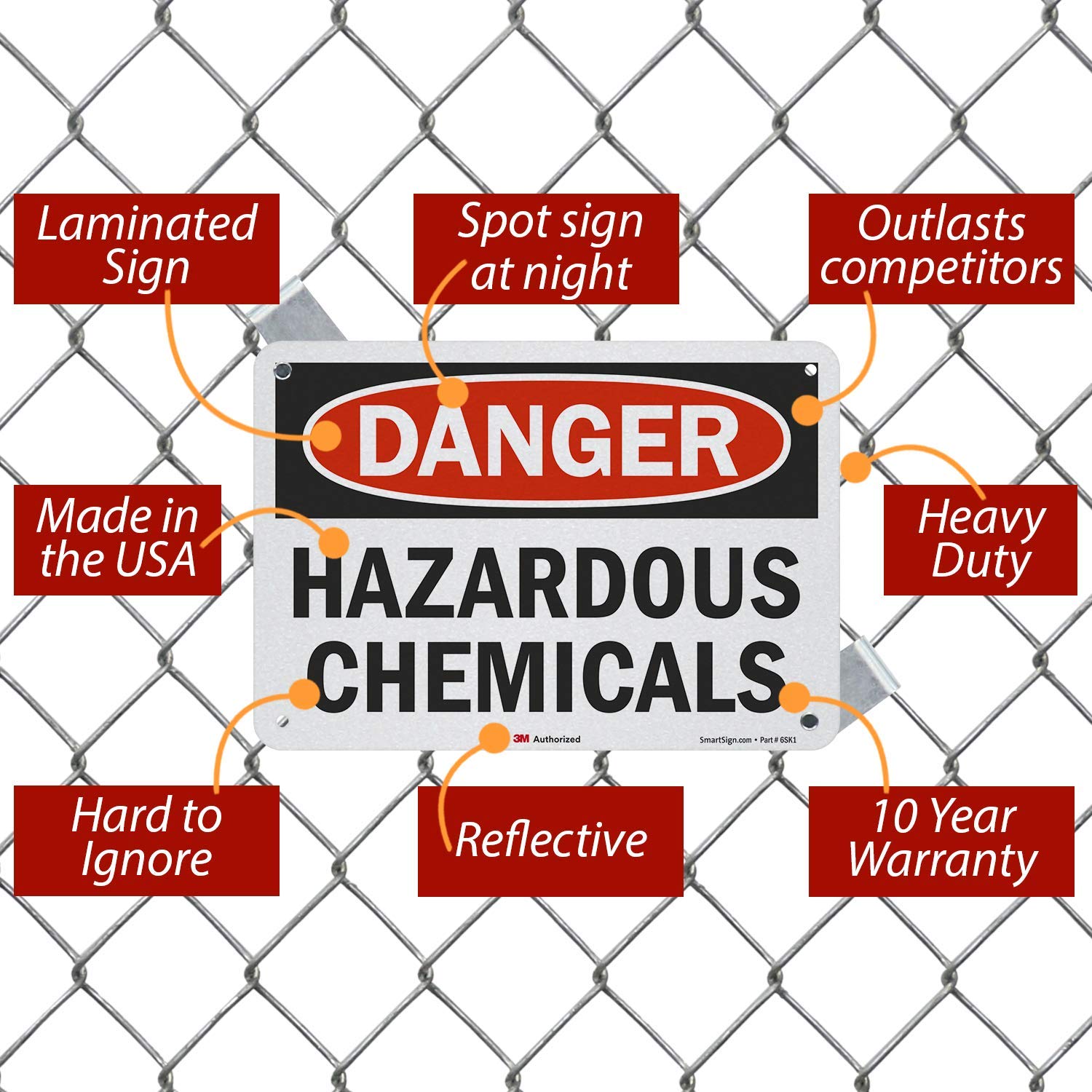 Warning Signs For Hazardous Substances