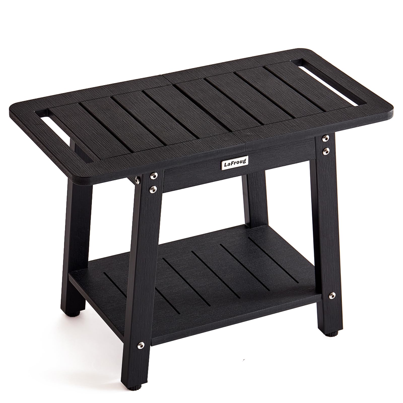 Amazon.com: LaFroug Large Shower Stool for Inside Shower, Poly Lumber ...