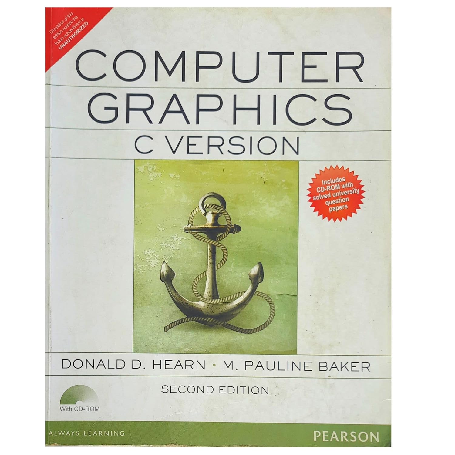 Computer graphics C Version along with CD [Perfect Paperback] Donald D ...